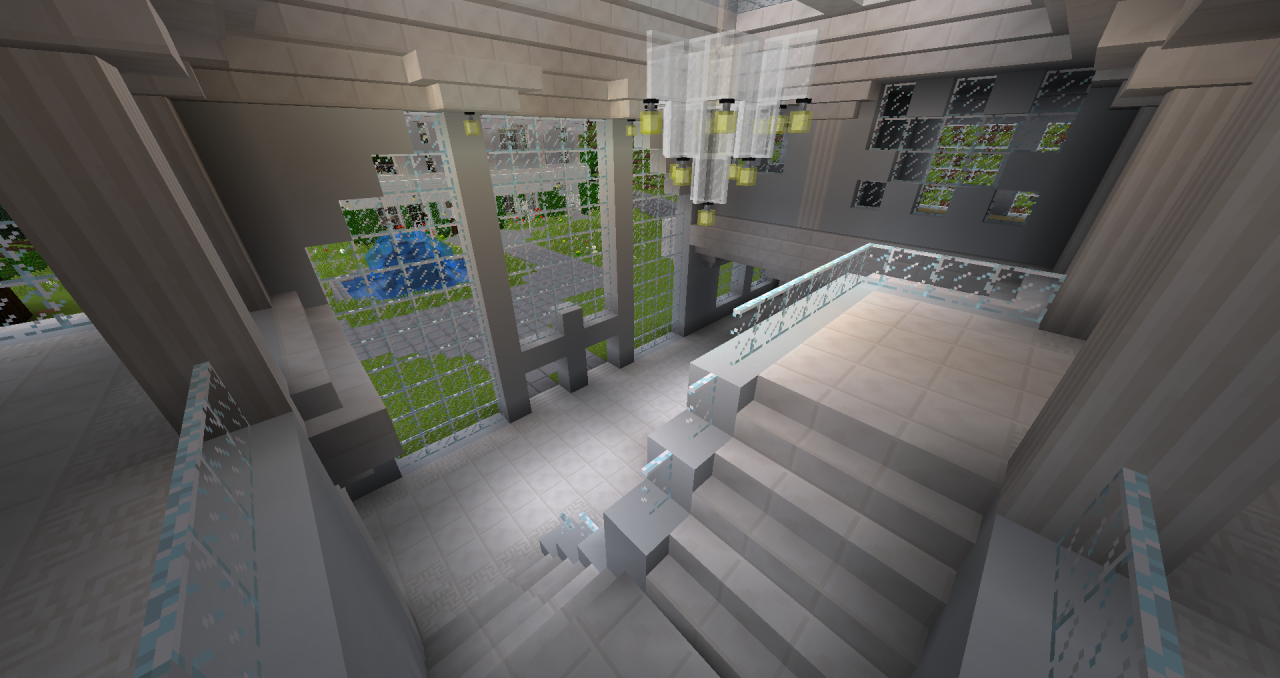 Aquafina Mansion Minecraft Map