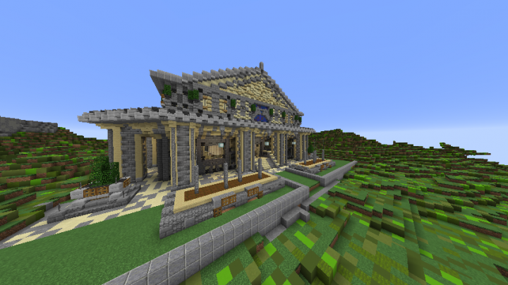 Greek Related Build and Terraform Minecraft Map