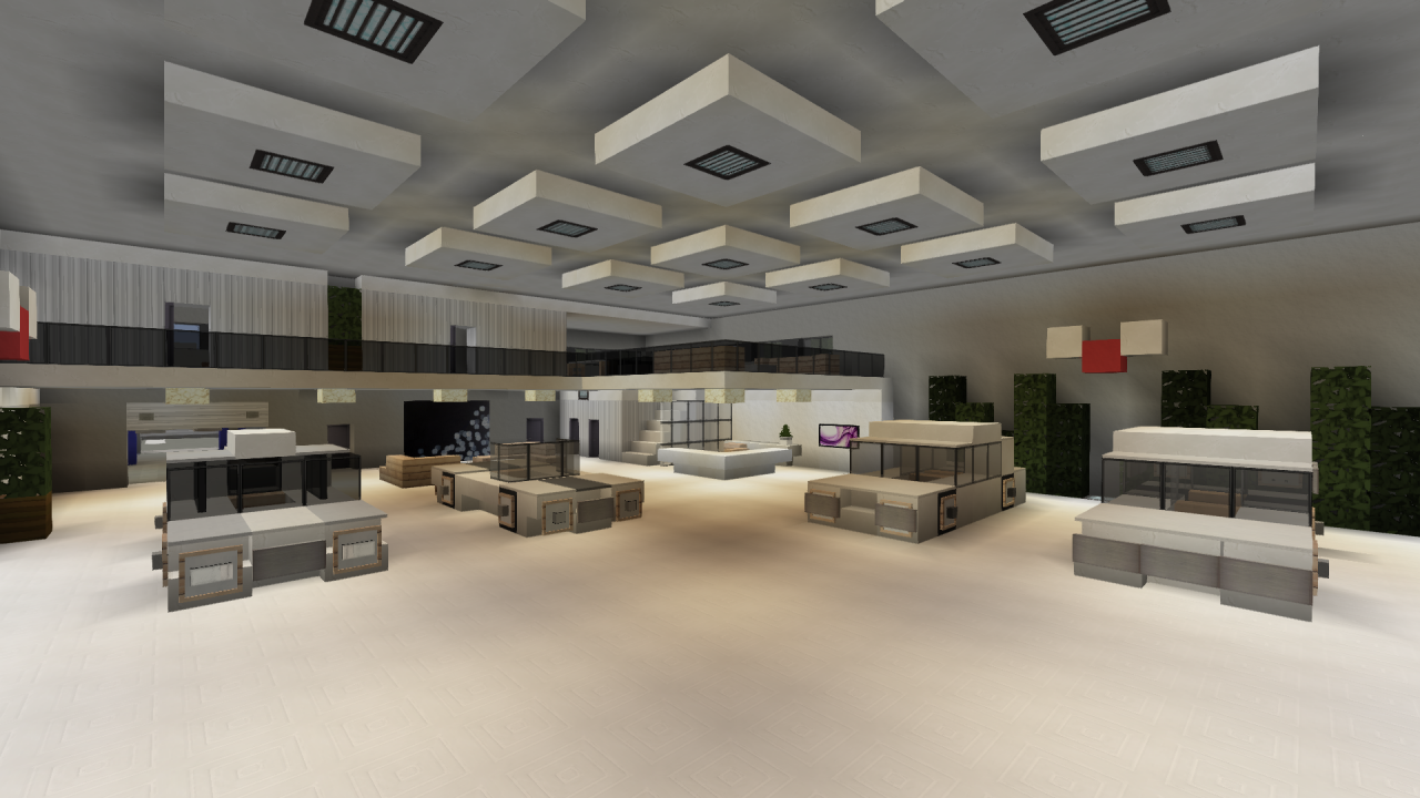 Car Dealership (full interior) Minecraft Map