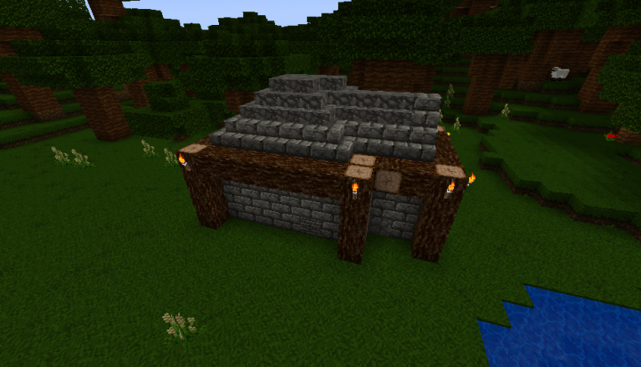 My fisrt Shack Minecraft Map