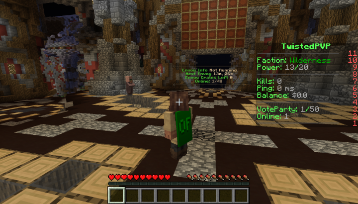 TwistedPvP! Fresh Wipe! Needs Staff! Minecraft Server