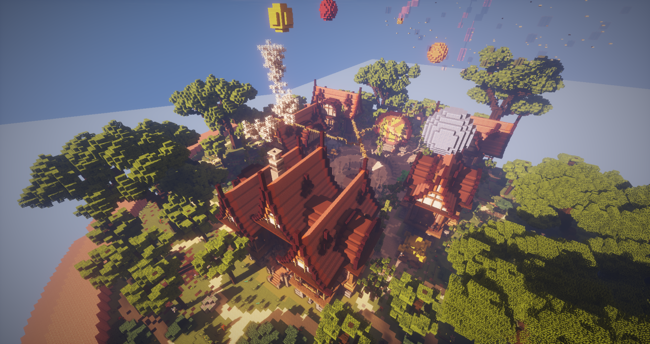 "Minecraft Evi" Hub Minecraft Map