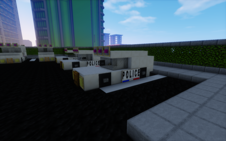 [Modern] Police Station with vehicles Minecraft Map