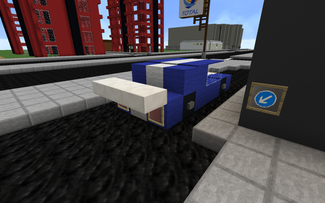 [Vehicle] Sport Car Minecraft Map