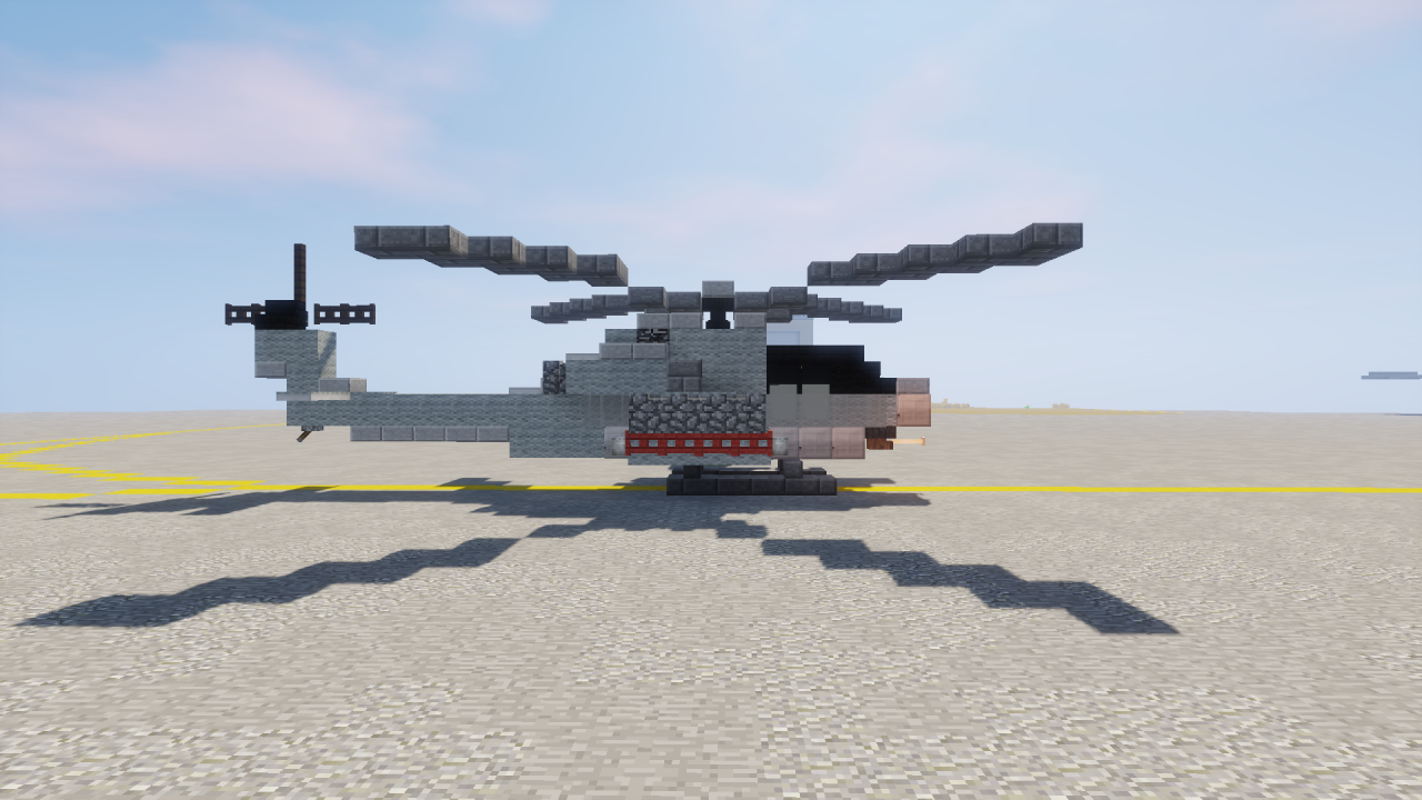 Bell AH-1Z Viper 1,5:1 USMC Minecraft Map