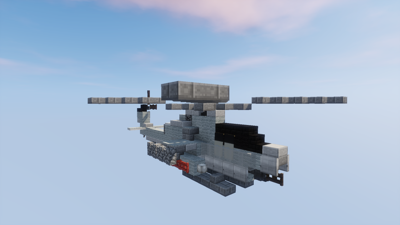 Bell AH-1Z Viper 1,5:1 USMC Minecraft Map