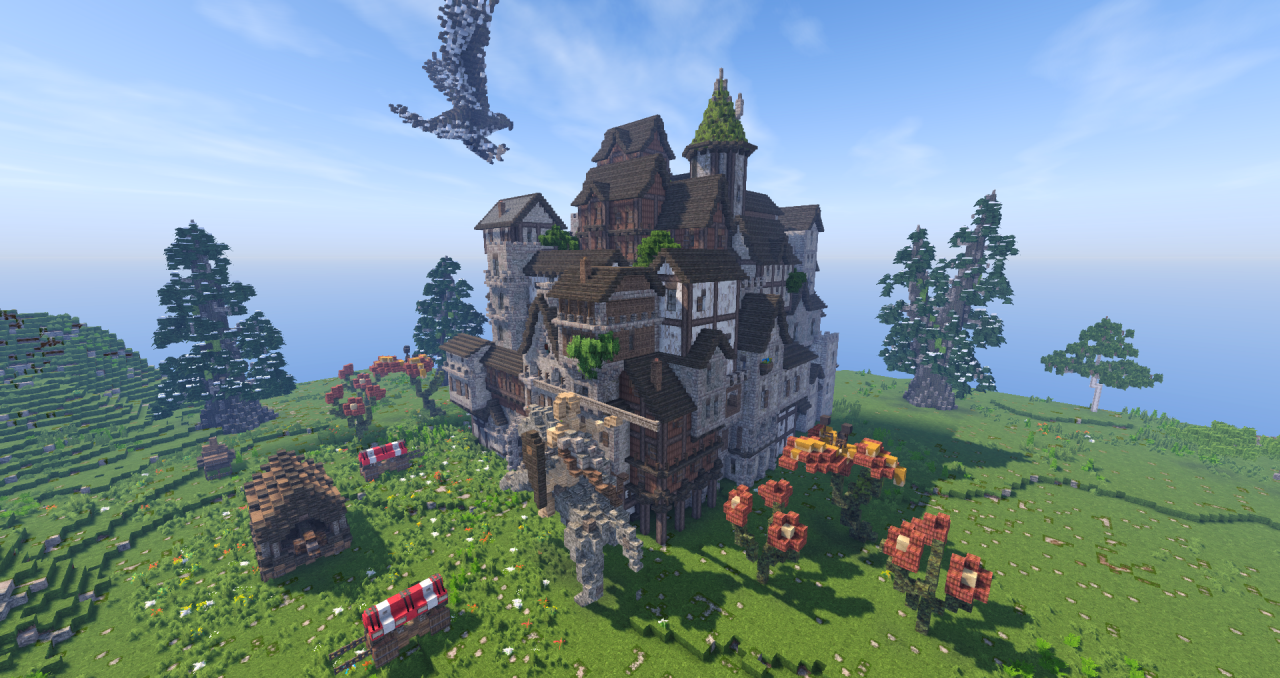 Black Clover - Black Bull Base Minecraft Map