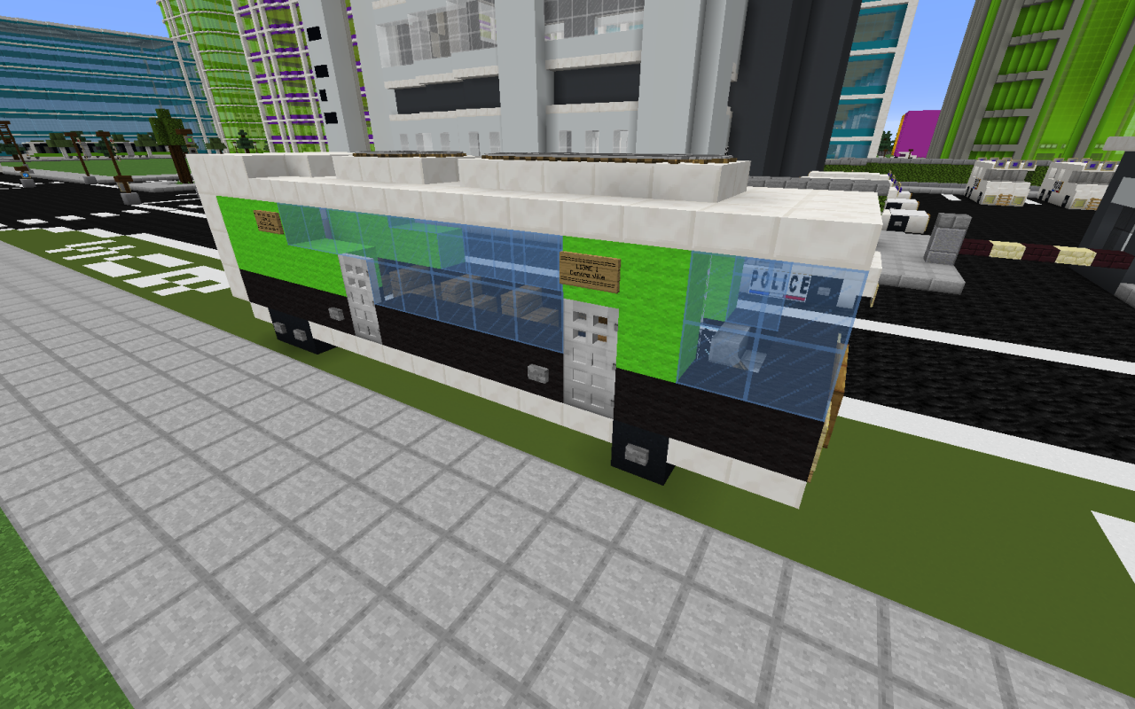 City Bus Minecraft Map