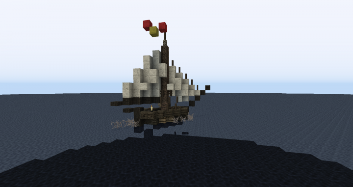 Small Medieval Fishing Boat | Conquest Reforged Minecraft Map