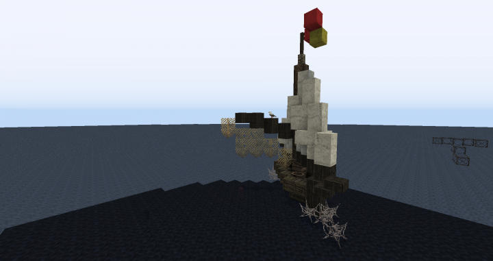 Small Medieval Fishing Boat | Conquest Reforged Minecraft Map