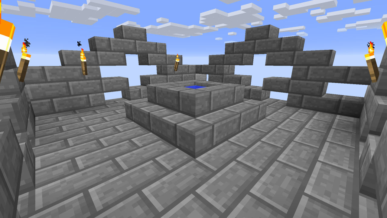 SkyWars/BedWars Wait Lobby Minecraft Map