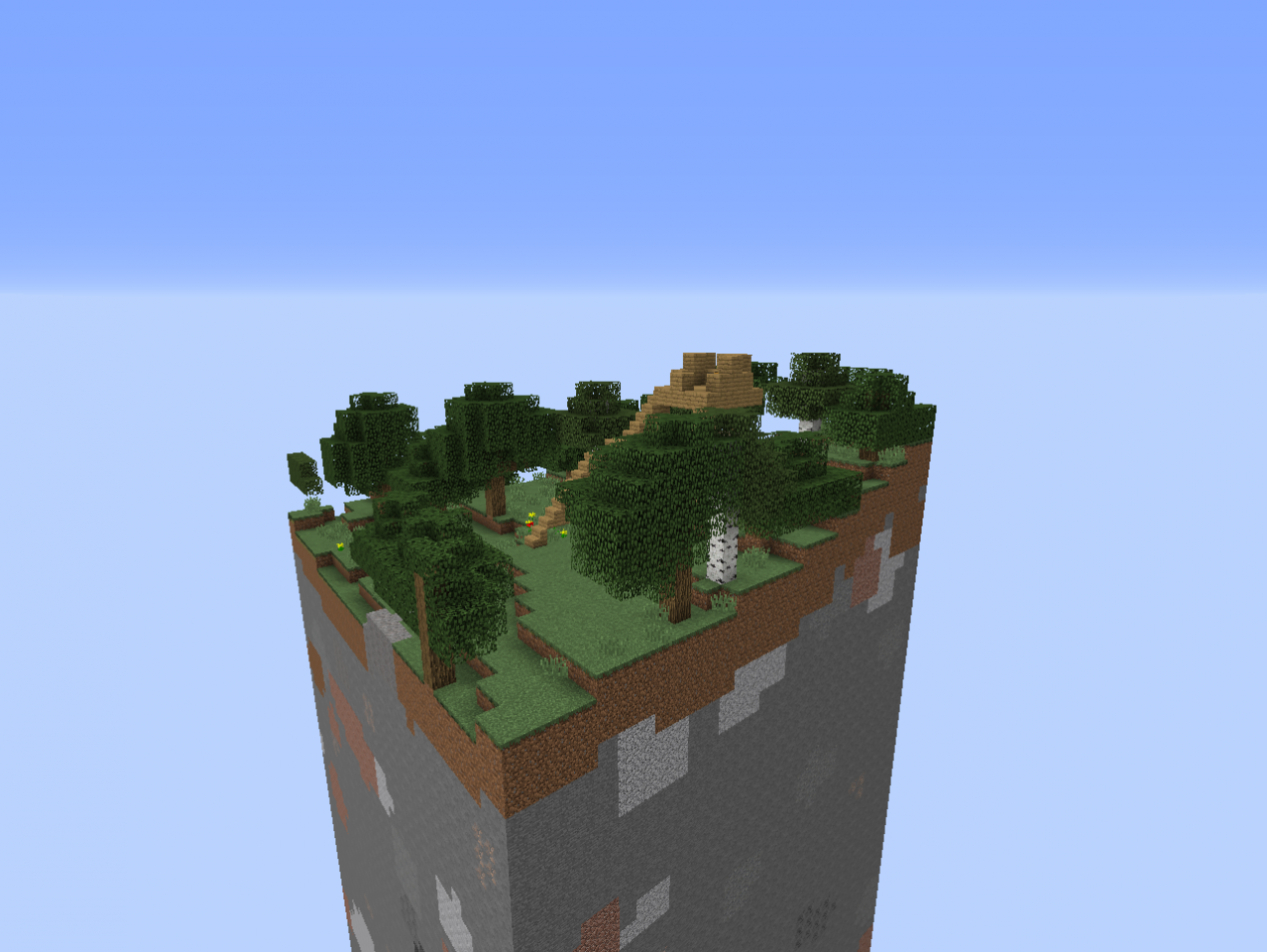 Block Land Of Zero Minecraft Map