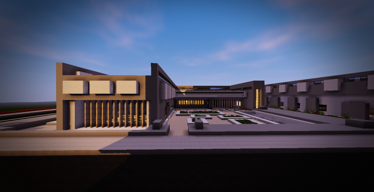 Modern Housing Estate (Modern houses) - Luffly Minecraft Map