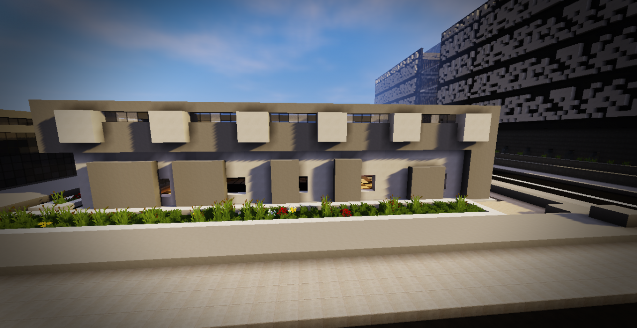 Modern Housing Estate (Modern houses) - Luffly Minecraft Map