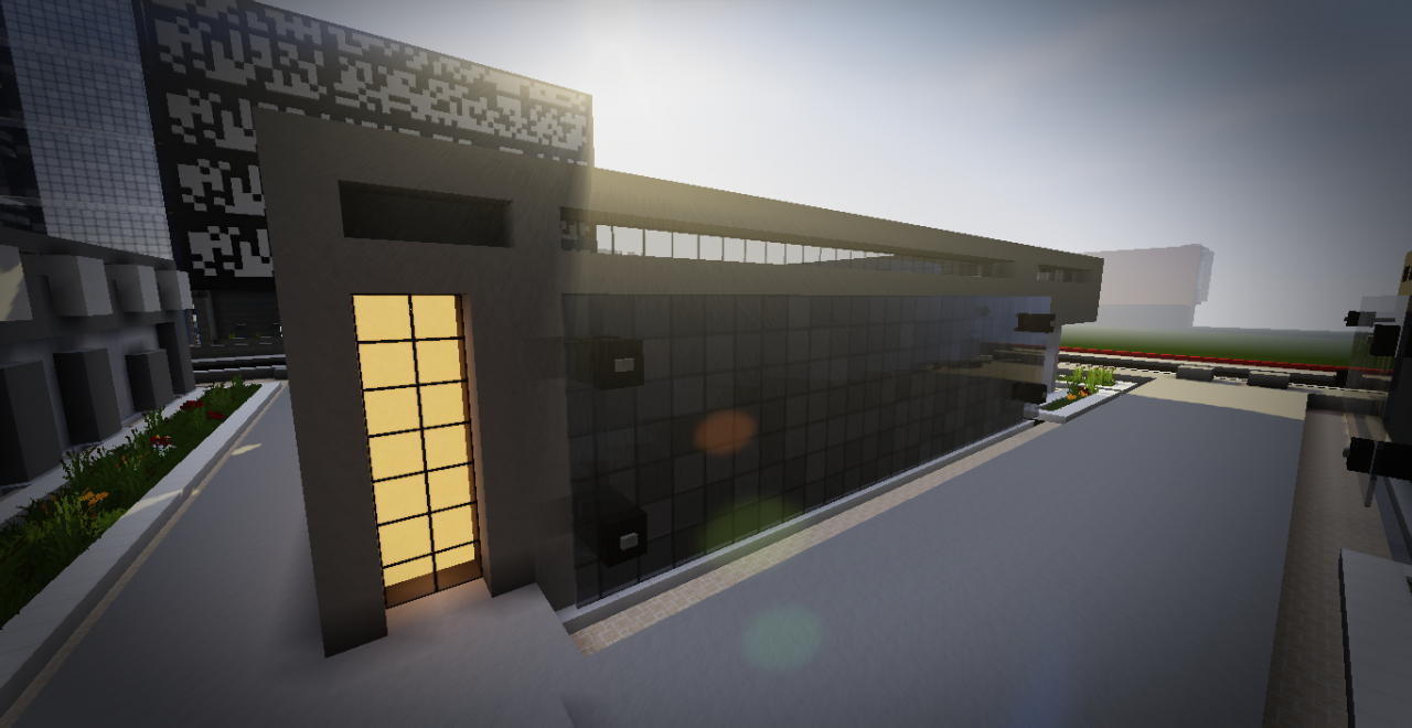 Modern Housing Estate (Modern houses) - Luffly Minecraft Map