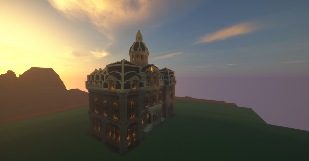 Neo-Baroque Style City Hall Minecraft Map