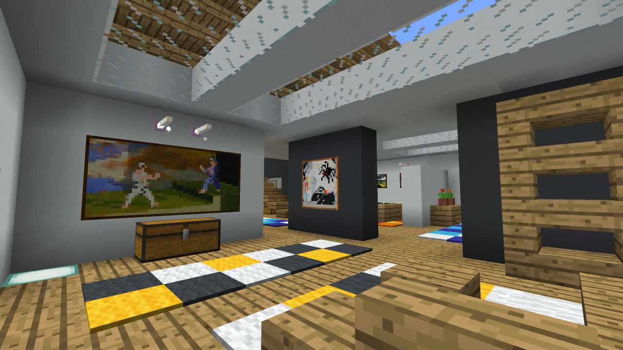 Modern concrete house #2 Minecraft Map