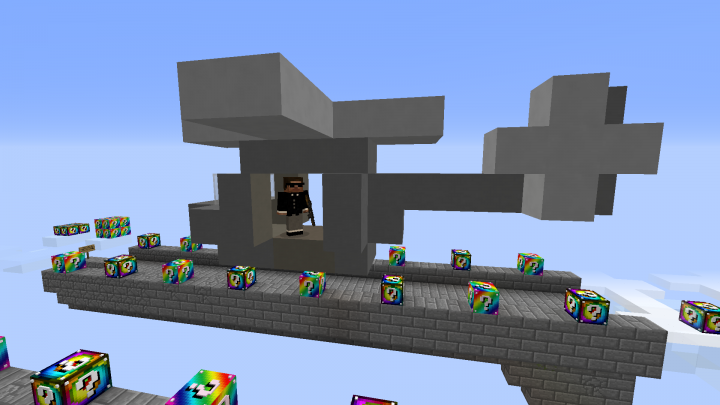 Lucky Block Race (for PopularMMOs Minecraft Map