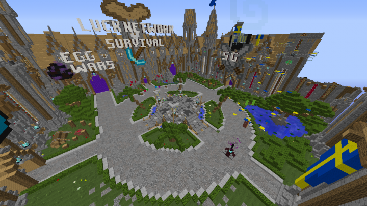 Luck Network [1.8.x - 1.12.x support] Minecraft Server