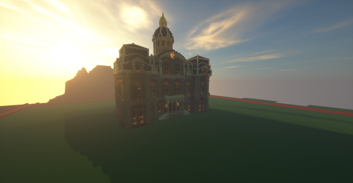 Neo-Baroque Style City Hall Minecraft Map