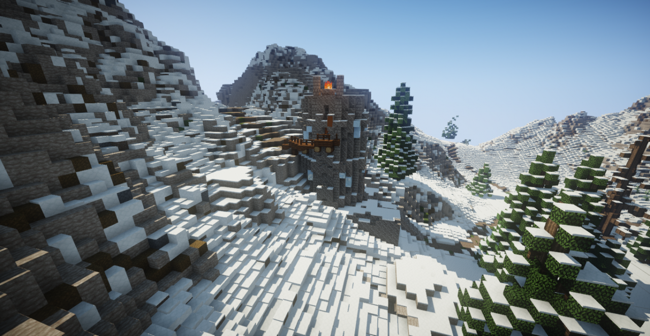 Snowpoint Beacon (skyrim TES) Minecraft Map