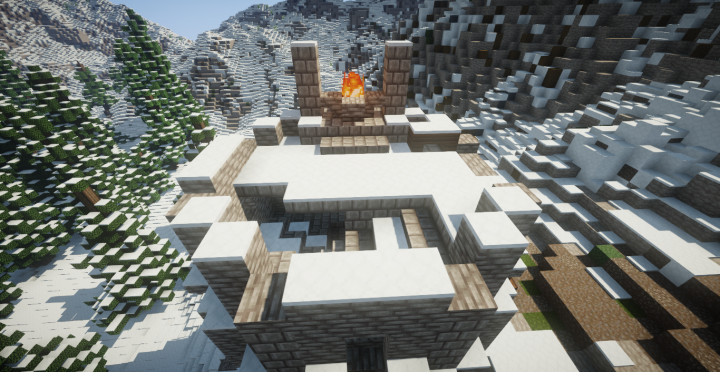 Snowpoint Beacon (skyrim TES) Minecraft Map