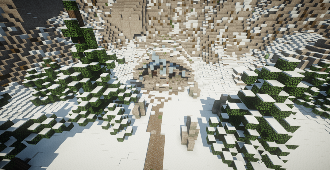 Silverdrift Lair (skyrim TES) full interior Minecraft Map