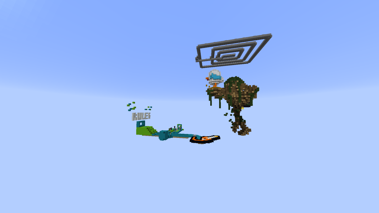 Burning Tree Map By BuildSolo Minecraft Map