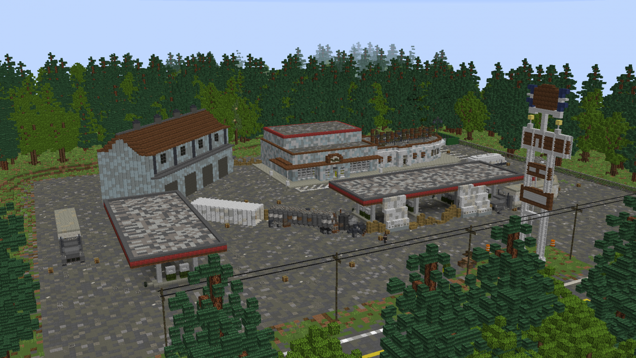 TWD Gil's Gas Minecraft Map