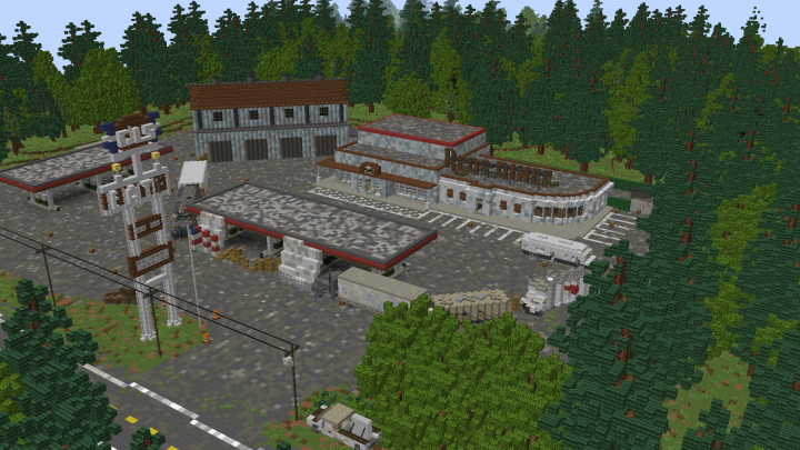 TWD Gil's Gas Minecraft Map