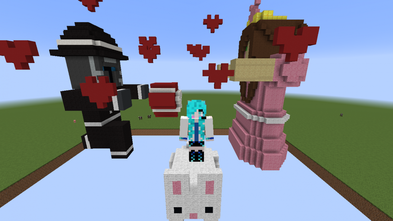 Valentines Burning Map for Pat and Jen (With a twist!) Minecraft Map