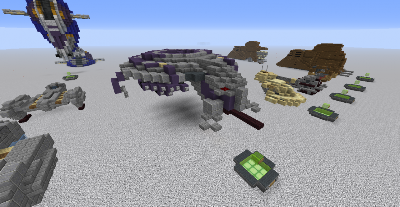 Star Wars Vehicle Collection Minecraft Map