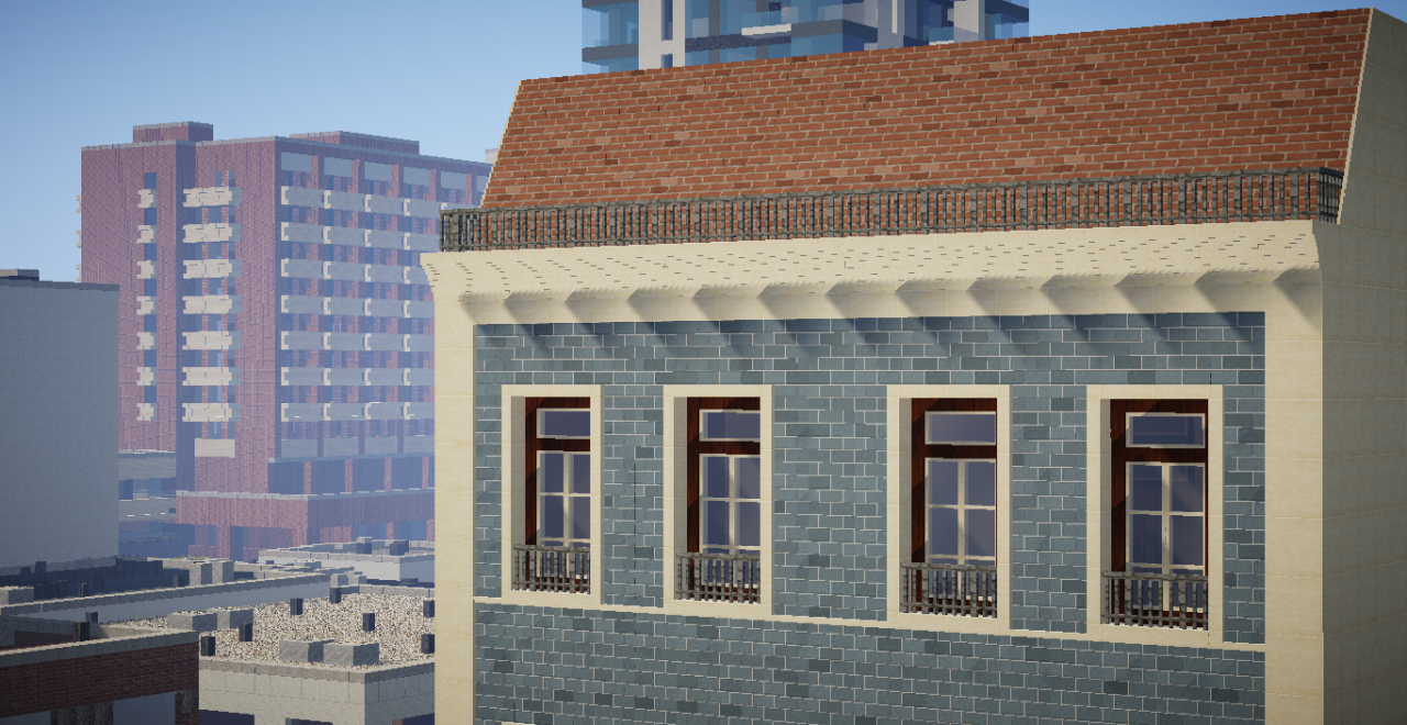 Lisbon Old Town - Residential Building Minecraft Map