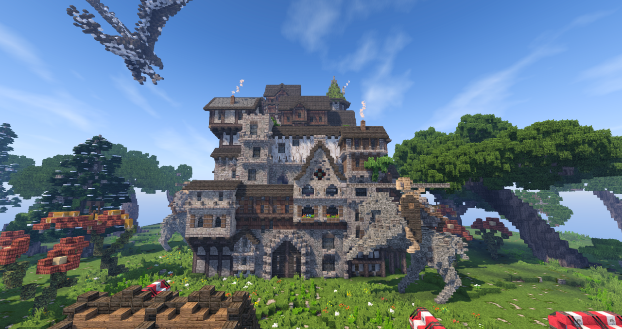 Black Clover - Black Bull Base Minecraft Map