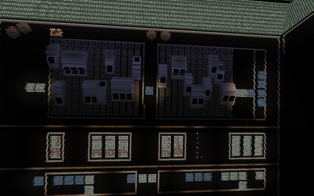 High Detail Supersize Millennium Falcon Cockpit Minecraft Map