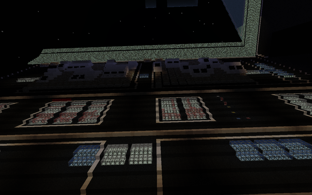 High Detail Supersize Millennium Falcon Cockpit Minecraft Map