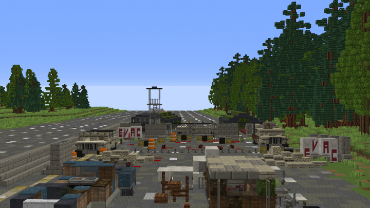 Overran Blockade Minecraft Map