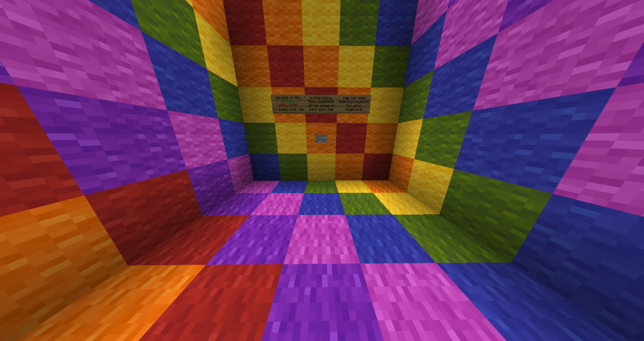 Keybind Challenge Minecraft Map