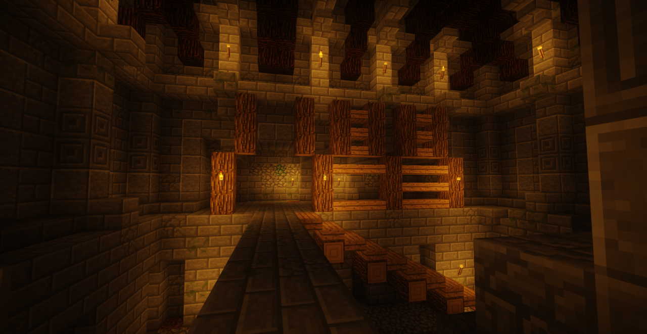 Ironbind Barrow (skyrim TES) full interior Minecraft Map