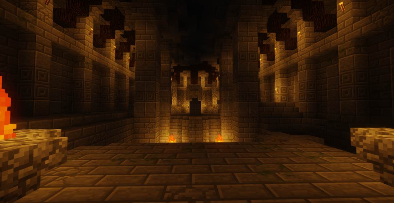 Ironbind Barrow (skyrim TES) full interior Minecraft Map