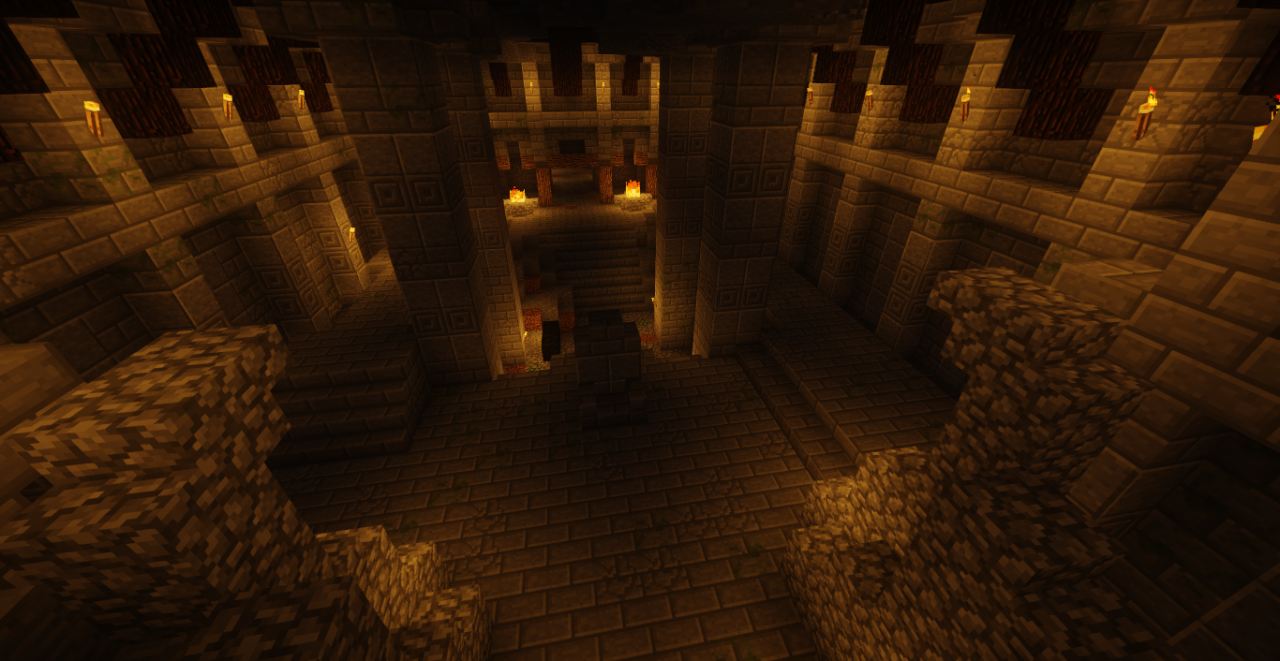 Ironbind Barrow (skyrim TES) full interior Minecraft Map