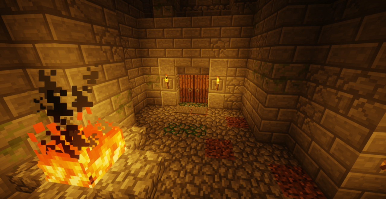 Ironbind Barrow (skyrim TES) full interior Minecraft Map