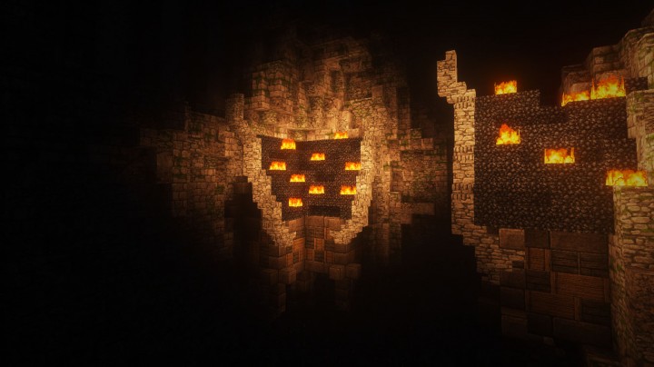 House on fire! Minecraft Map