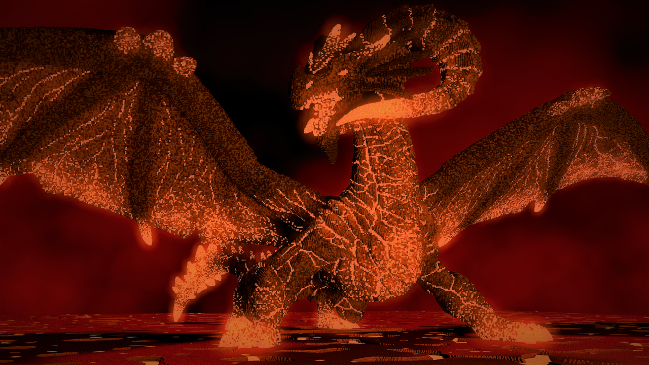 Hell Dragon Minecraft Map