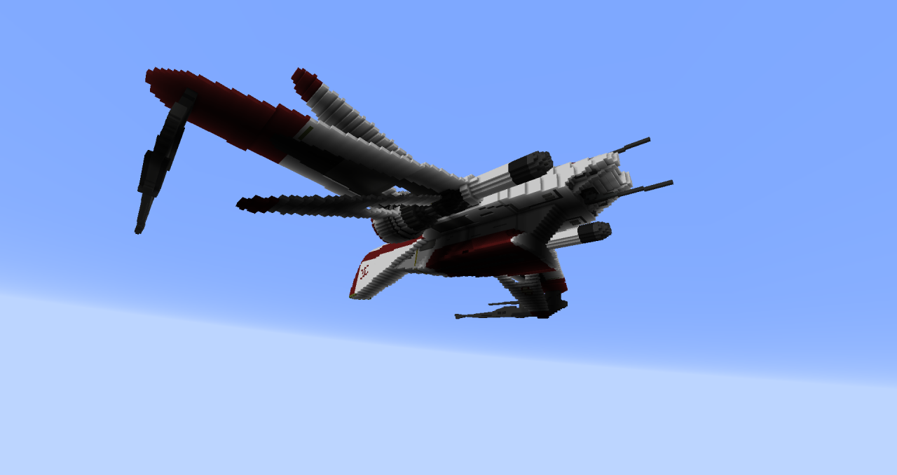 ARC-170 Starfighter | Republic's heavy starcraft Minecraft Map