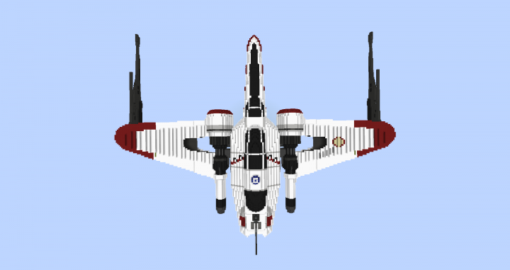 ARC-170 Starfighter | Republic's heavy starcraft Minecraft Map