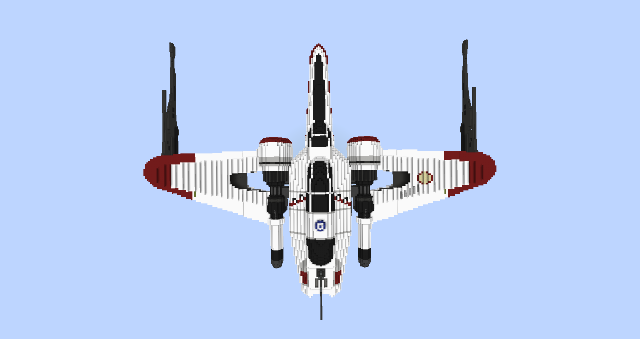ARC-170 Starfighter | Republic's heavy starcraft Minecraft Map