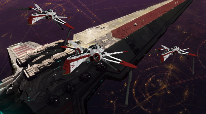 ARC-170 Starfighter | Republic's heavy starcraft Minecraft Map