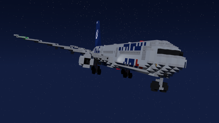 Avteam Boeing 767-400ER Minecraft Map
