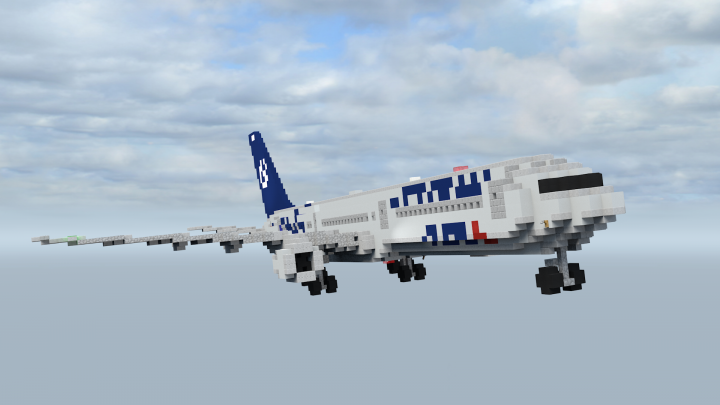 Avteam Boeing 767-400ER Minecraft Map